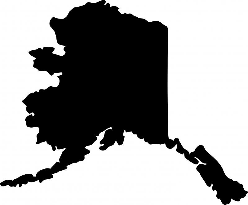 Alaska Silhouette Laser Cut Appliques