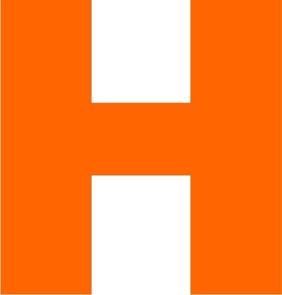 Letter - “H” Capital Laser Cut Appliques