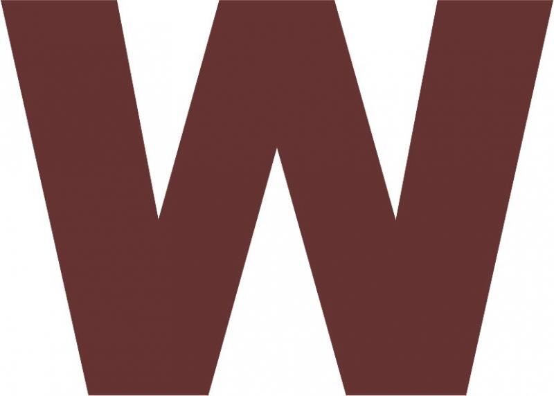 Letter - “W” Capital Laser Cut Appliques