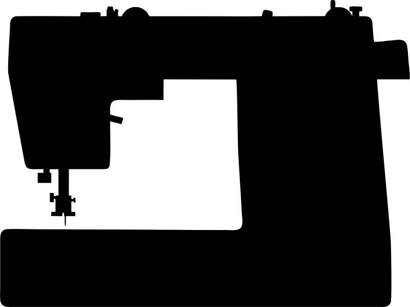 Sewing/Embroidery Machine Laser Cut Silhouette