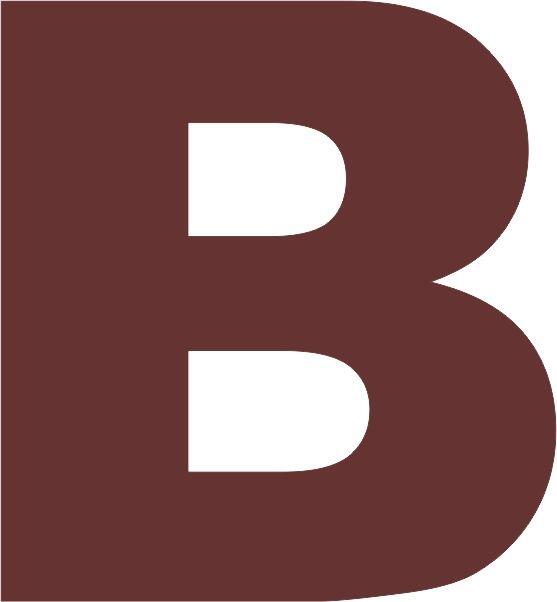 Letter - “B” Capital Laser Cut Appliques