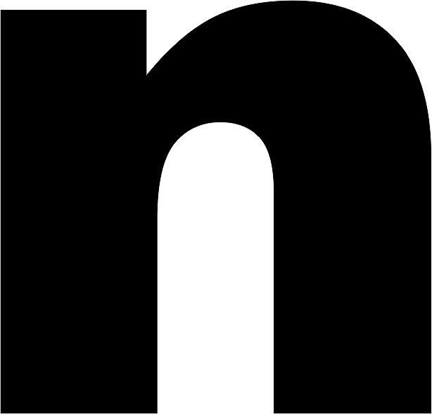 Letter - "n" Lowercase Laser Cut Appliques